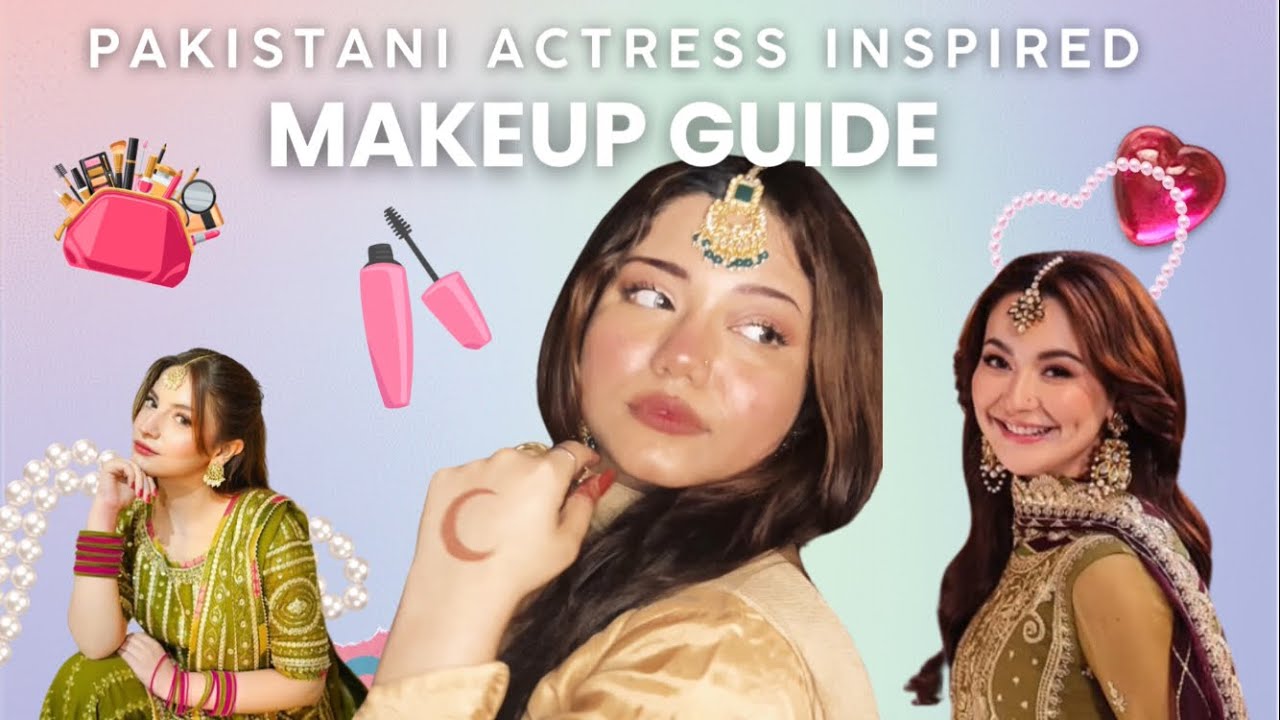 Pakistani Actress Inspired Makeup Tutorial | Soft Glam | Hania Aamir ...