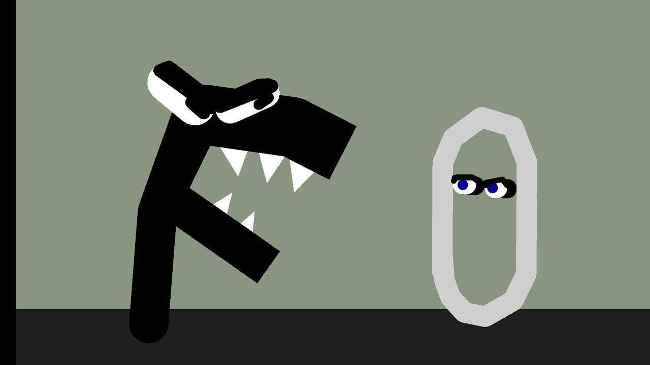 F (Alphabet Lore) vs 0 (Number Lore?) - YouTube