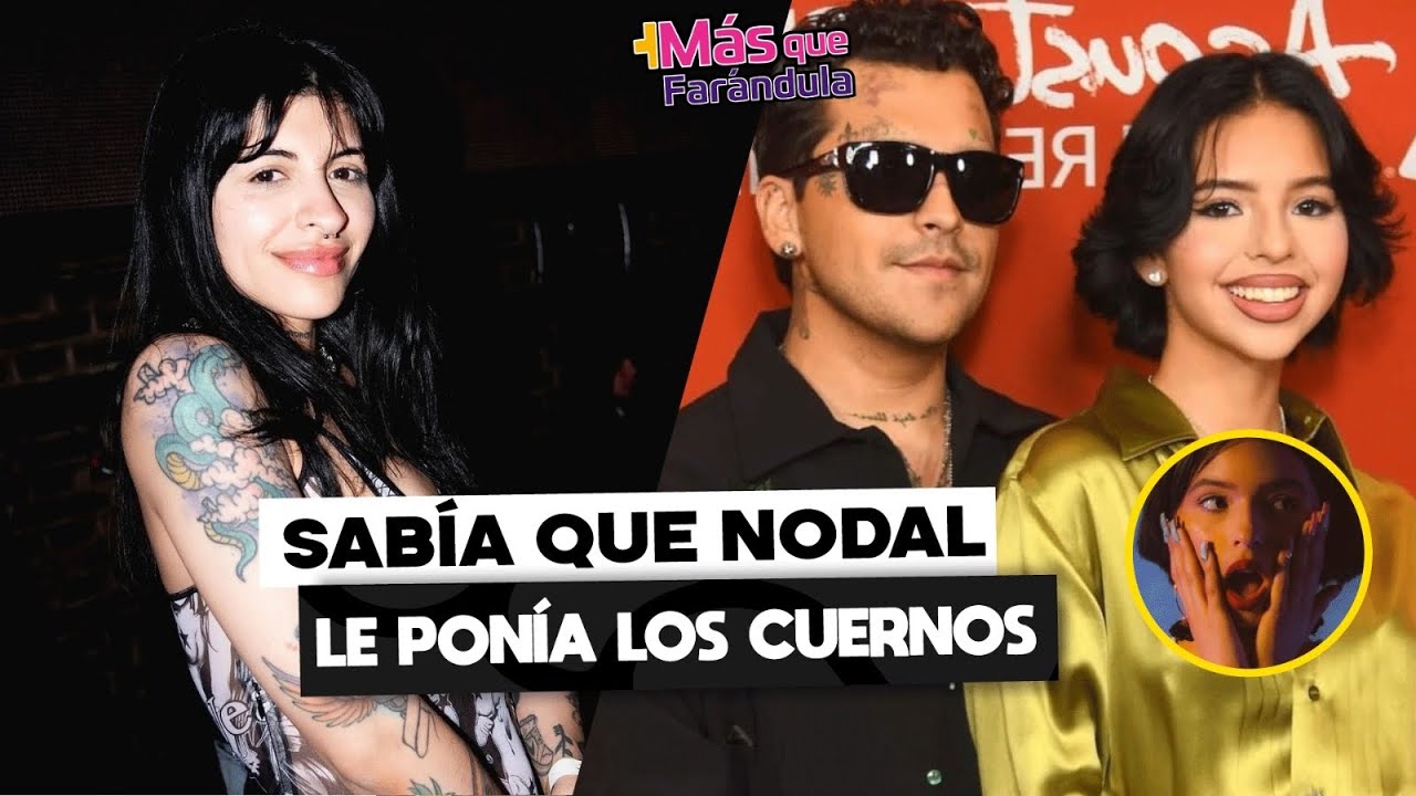 CAZZU SABÍA QUE CHRISTIAN NODAL LE PUSO LOS CUERNOS CON ANGELA AGUILAR ...