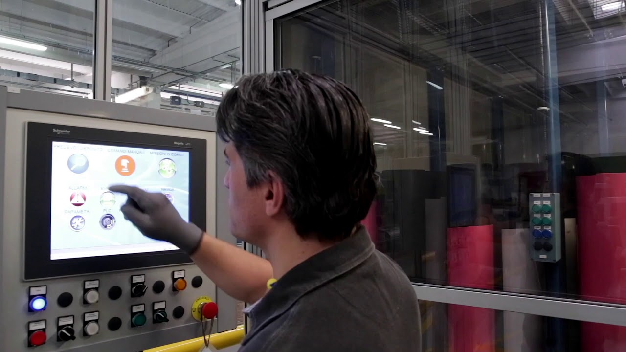 Manual and automatic sleeves storage systems - YouTube