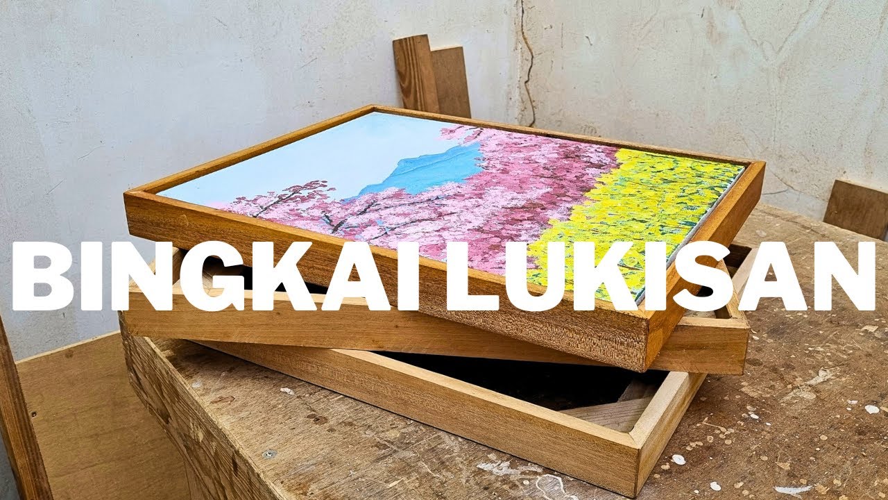 BINGKAI KAYU - SIMPLE PICTURE WOODEN FRAME - YouTube