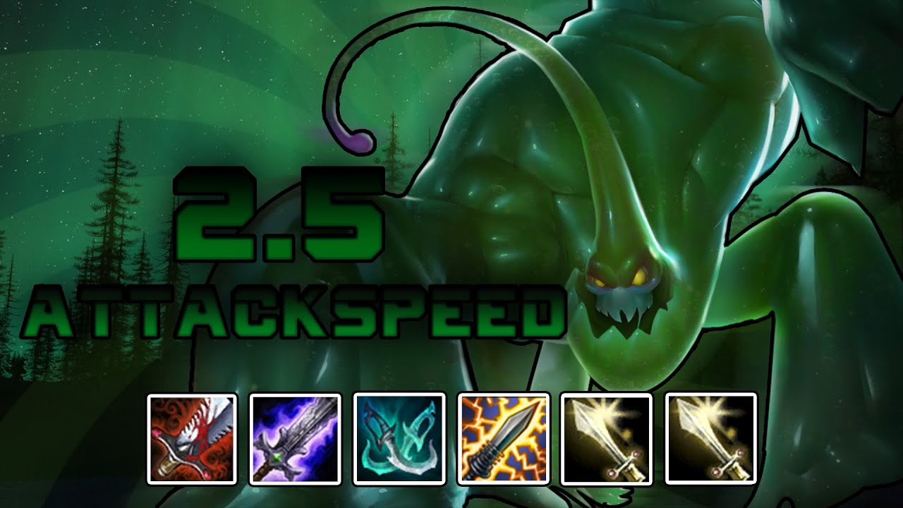 League of Legends | Zac Max Attack Speed 2.5 - YouTube