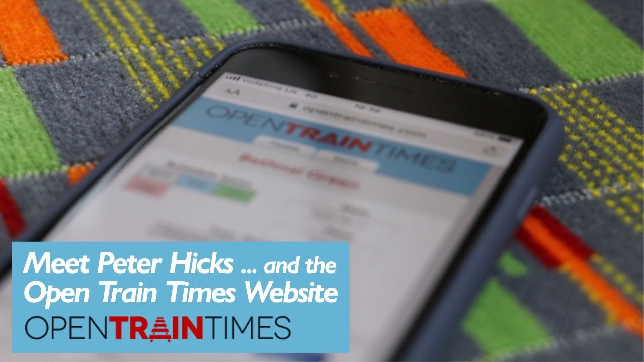 The Open Train Times Website - YouTube