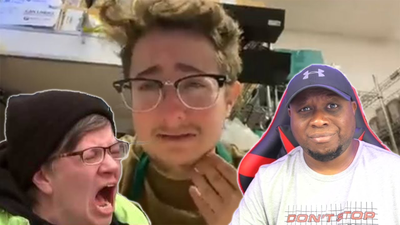 Starbucks Worker MELTSDOWN CRYING reaction! - YouTube