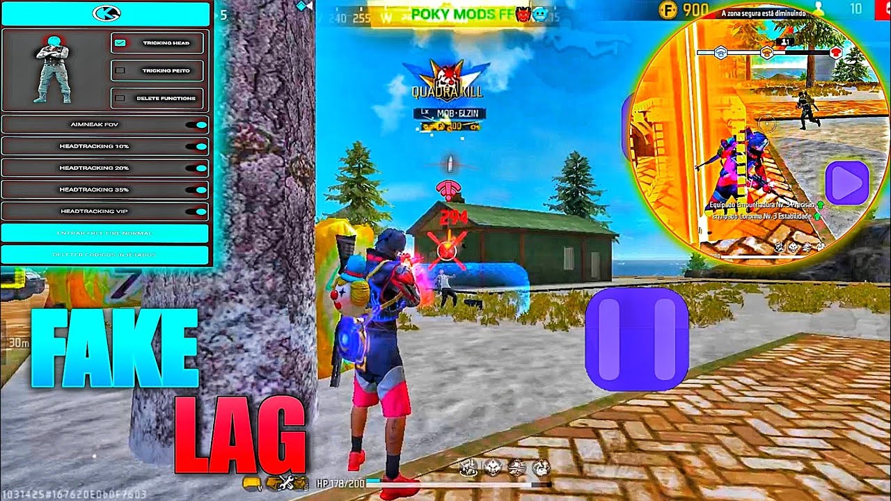 FAKE LAG PARA FREE FIRE VERSÃO 7 SEGUNDOS 🔱 FAKE LAG ATUALIZADO PARA ...
