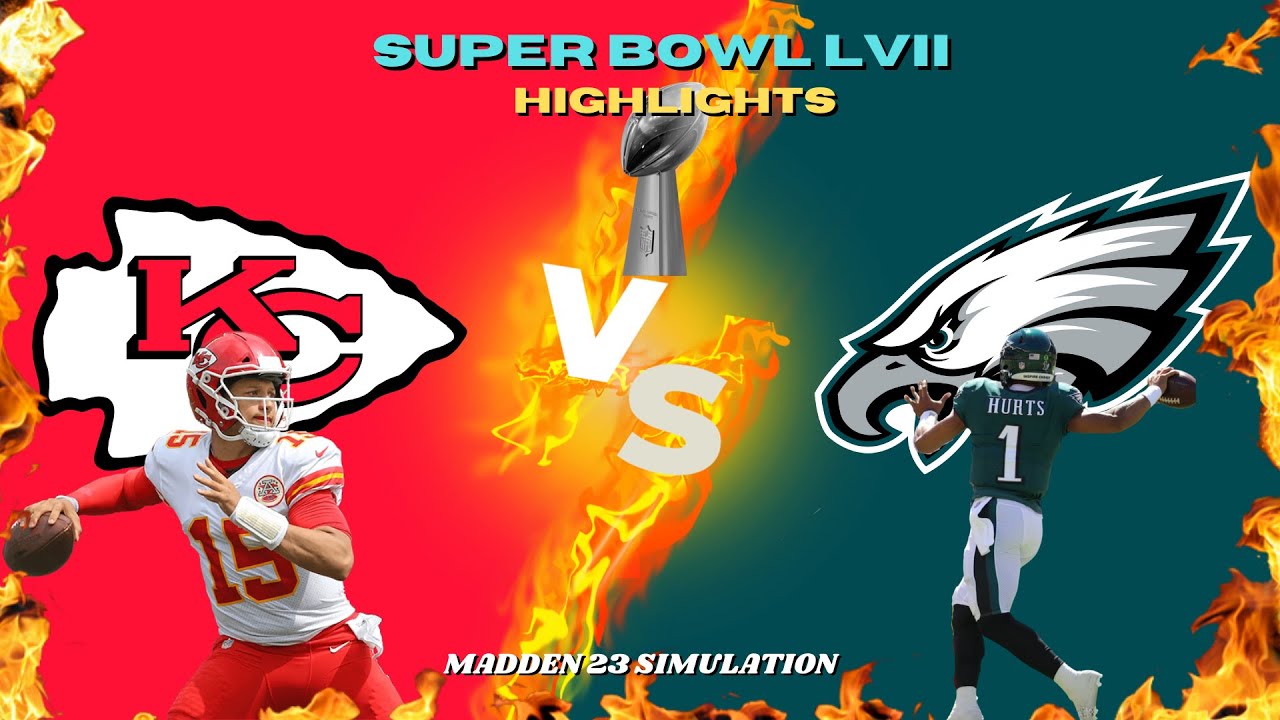 Super Bowl 57 decided by Madden - HIGHLIGHTS - YouTube