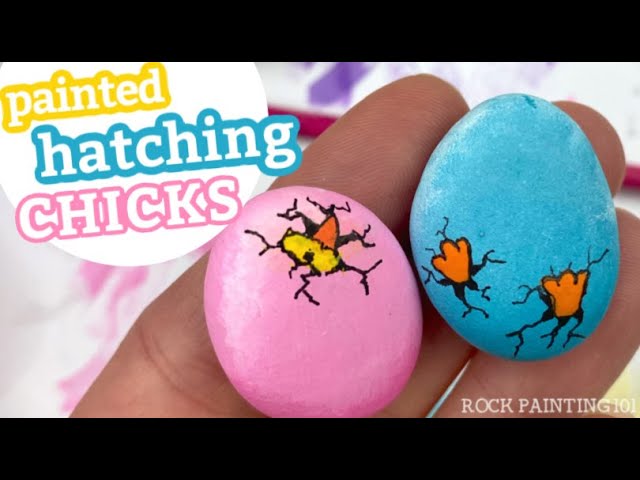 Easter Rock Painting