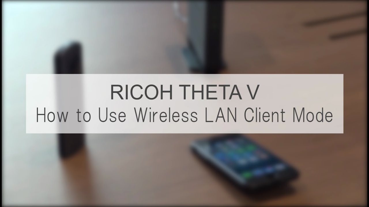How to Use Wireless LAN Client Mode - YouTube