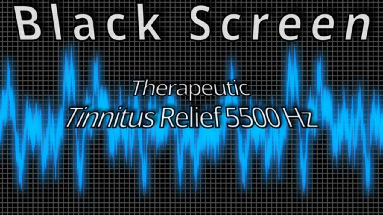 Tinnitus Sound Therapy 5500 Hz | Tinnitus Treatment | Ringing in the ...