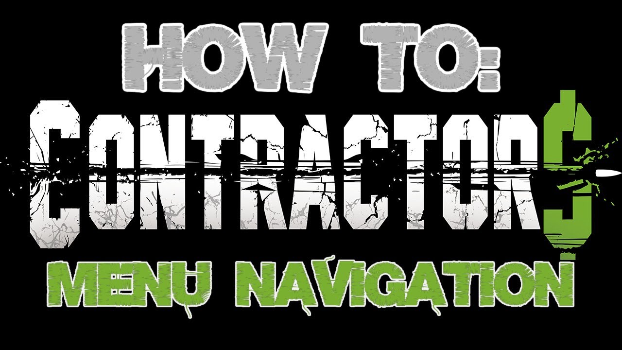 CONTRACTORS - Menu Navigation Tutorial - YouTube