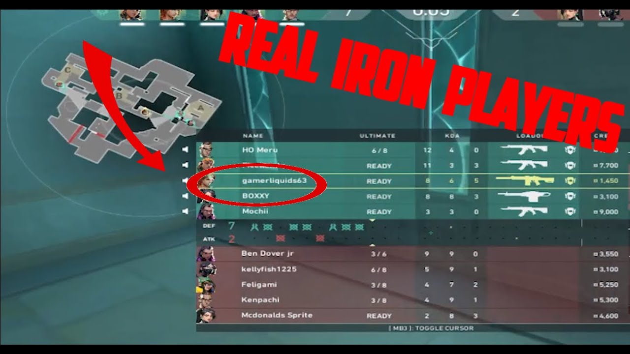 the AUTHENTIC iron experience in valorant - YouTube