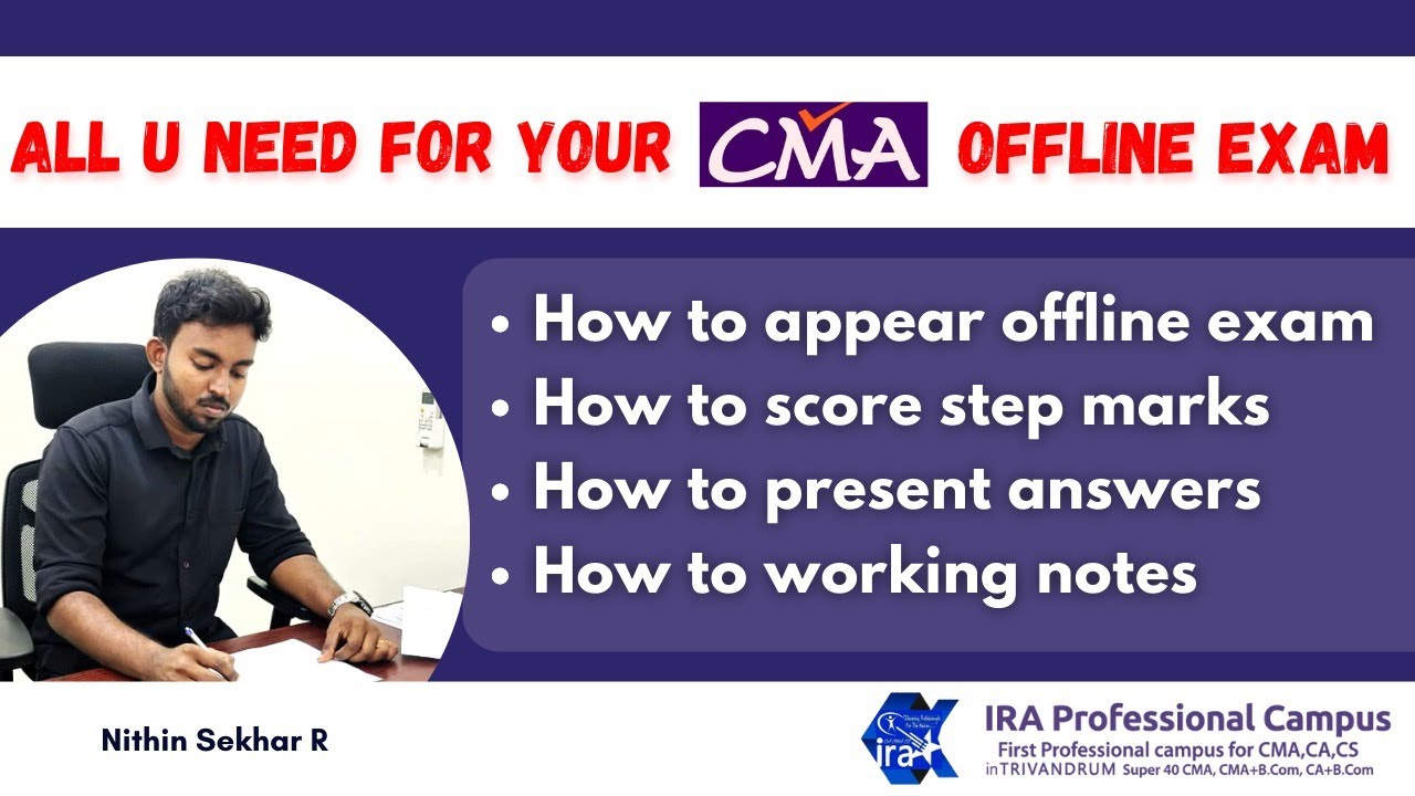 HOW TO SCORE IN OFFLINE EXAM? ABOUT WORKING NOTE..STEP MARK..LAST TIME ...