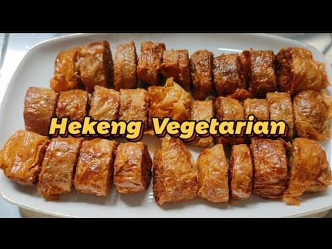 Resep Hekeng Vegetarian - YouTube