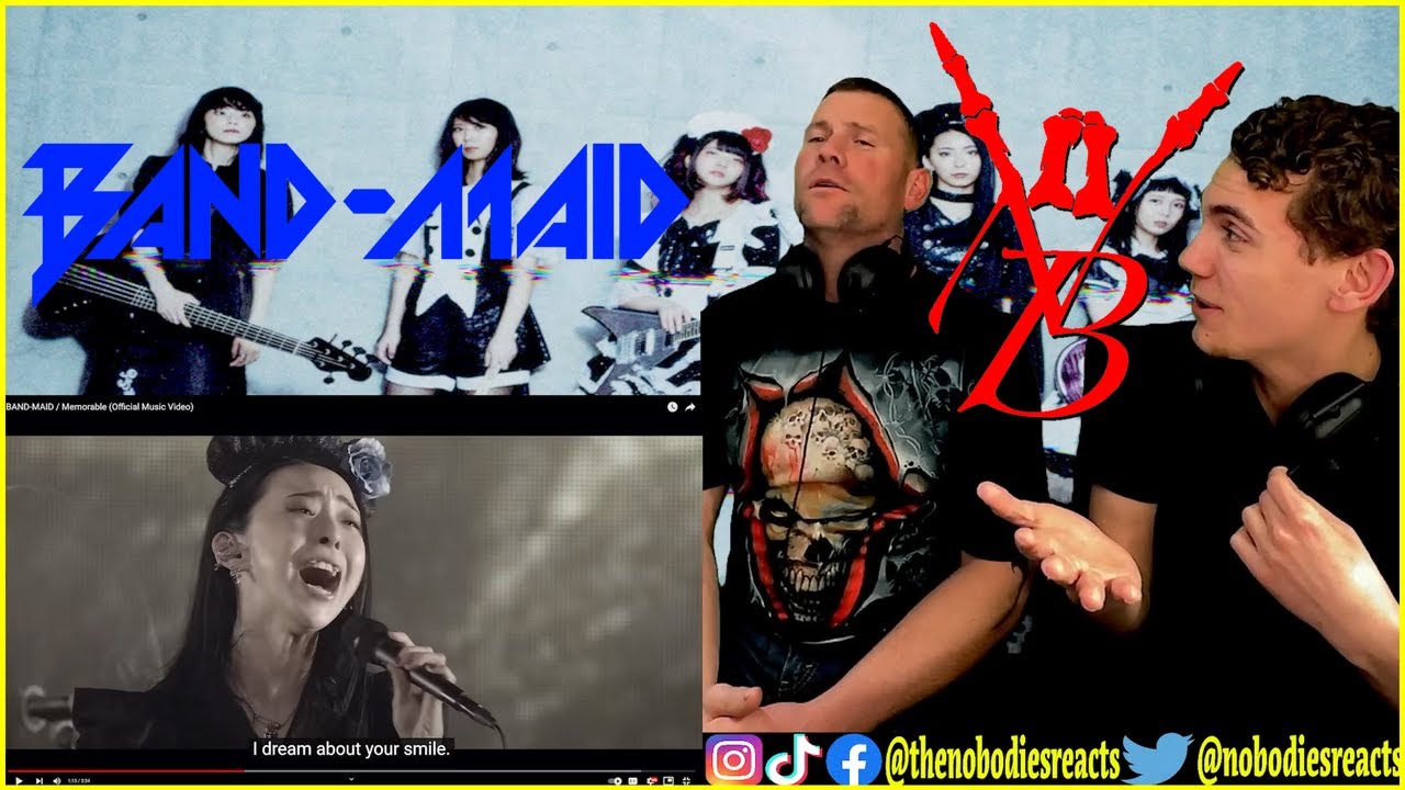 NOSTALGIA | Band-Maid "Memorable" REACTION! - YouTube