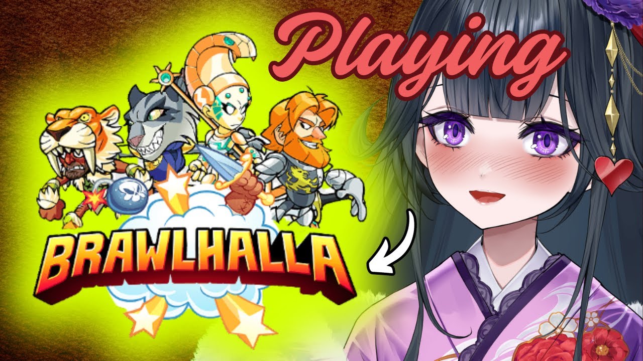 I LOOSE BRAWLHALLA NOOB GAMEPLAY || WACONNE VTUBER - YouTube