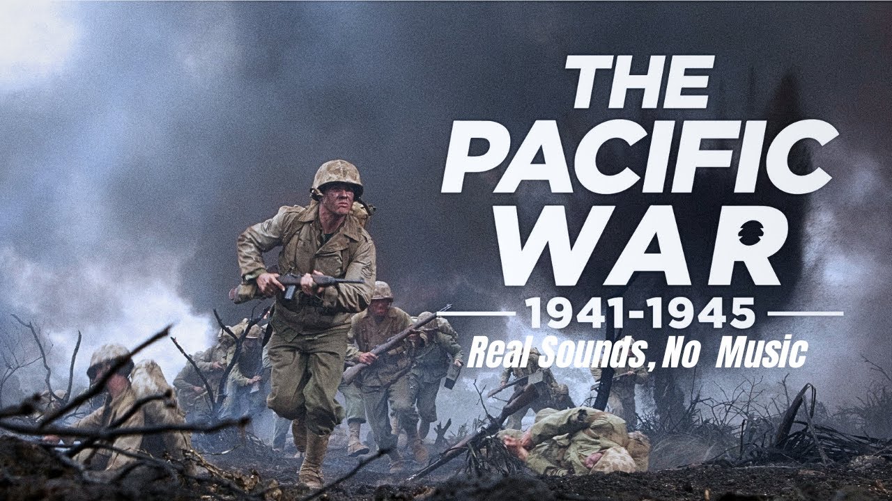 WW2 Footage - Pacific War | Sound Design, No Music - YouTube
