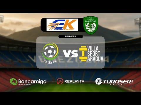 [HD] FINAL Primera | Catia FC vs Villa Sport Aragua | Liga Distrital ...