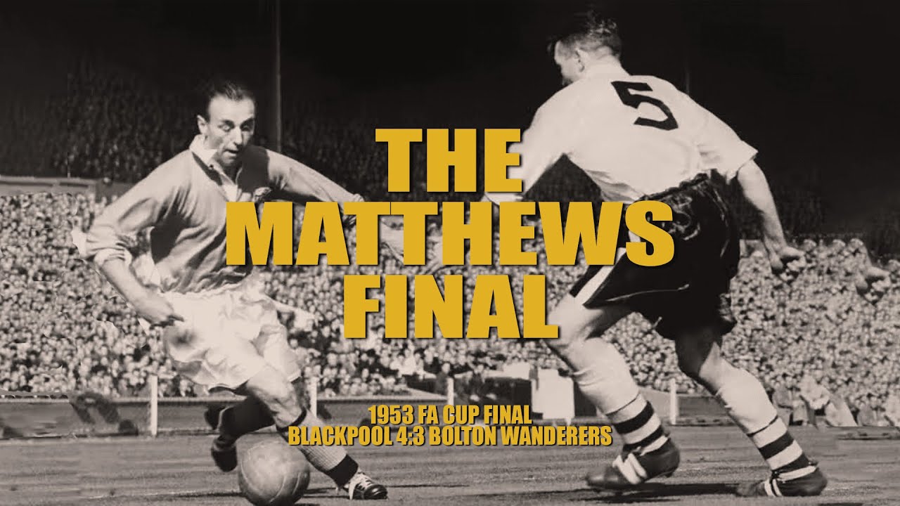 Stanley Matthews was so good they named the FA Cup final after him | Stan Matthews v Bolton ...