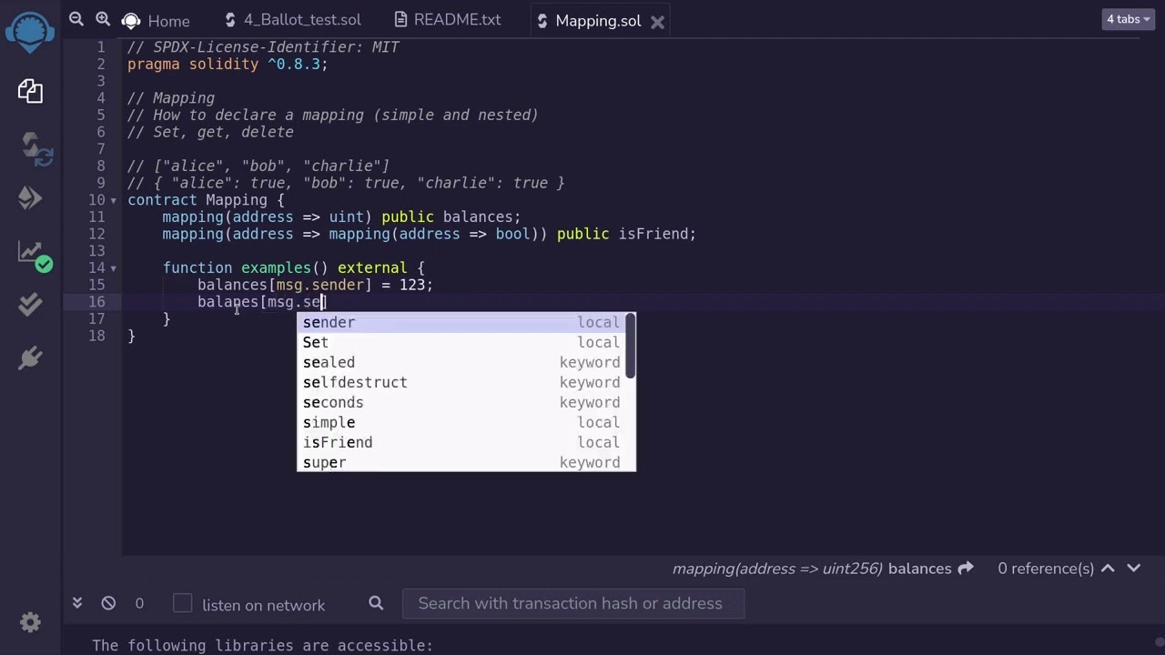 Mapping Solidity 0 8 YouTube Mapping Solidity 0 8 YouTube