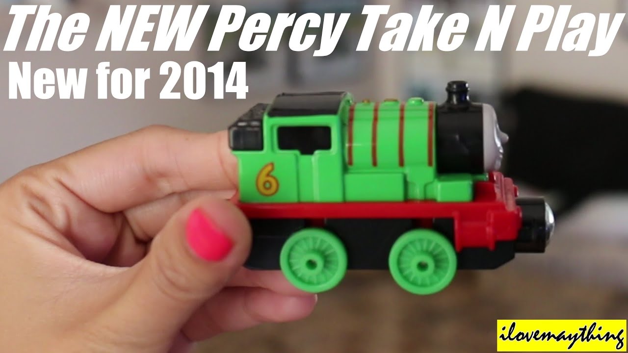 Thomas & Friends: Unboxing the NEW Percy Take N Play for 2014 - YouTube