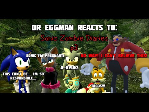 Dr Eggman Reacts to: Sonic Zombie Diaries part 3/12