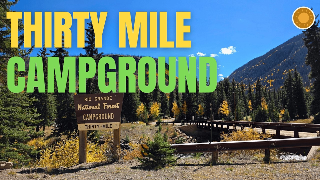 Thirty Mile Campground Drive-Through in Fall Colors | Rio Grande ...