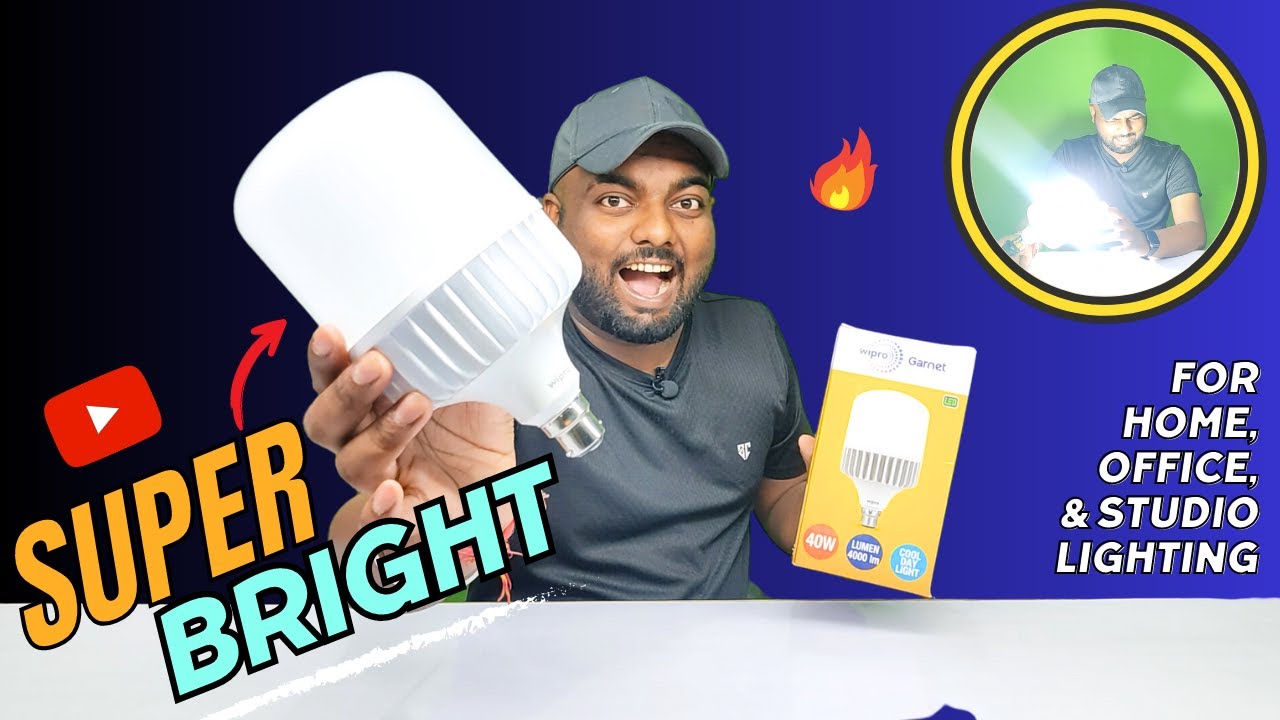 Super Bright "LED" Bulb For Home, Office, Studio 😱 | 40 Watt ⚡ ...