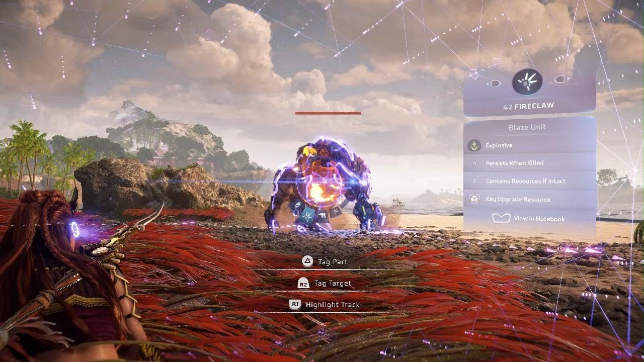 Horizon Forbidden West Fight Fire Claw - YouTube
