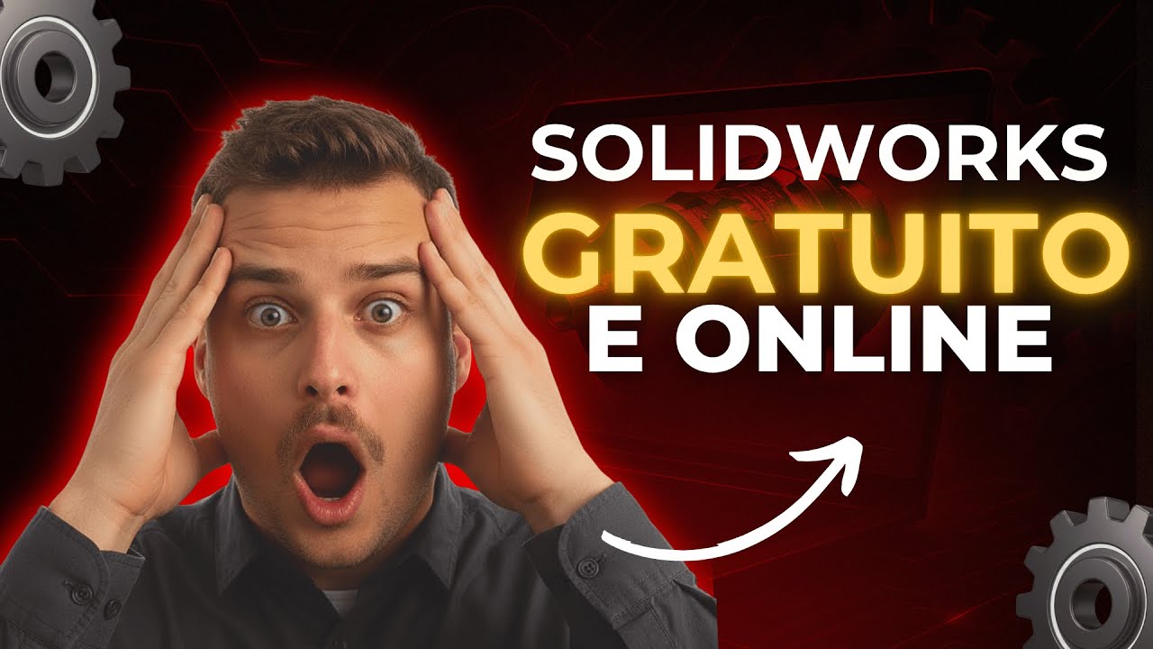 Como Usar o SOLIDWORKS ONLINE Grátis (Sem Instalar!) - YouTube