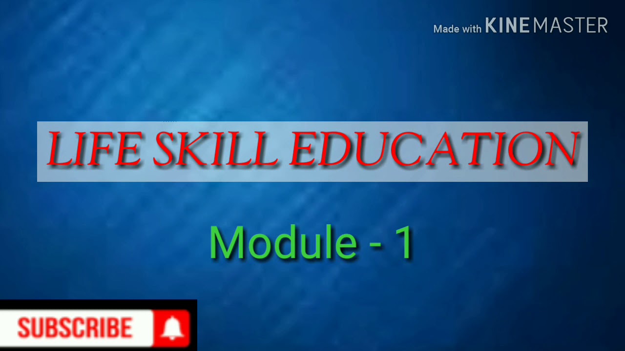 Fifth sem - Life Skill Education - Module 1 - YouTube