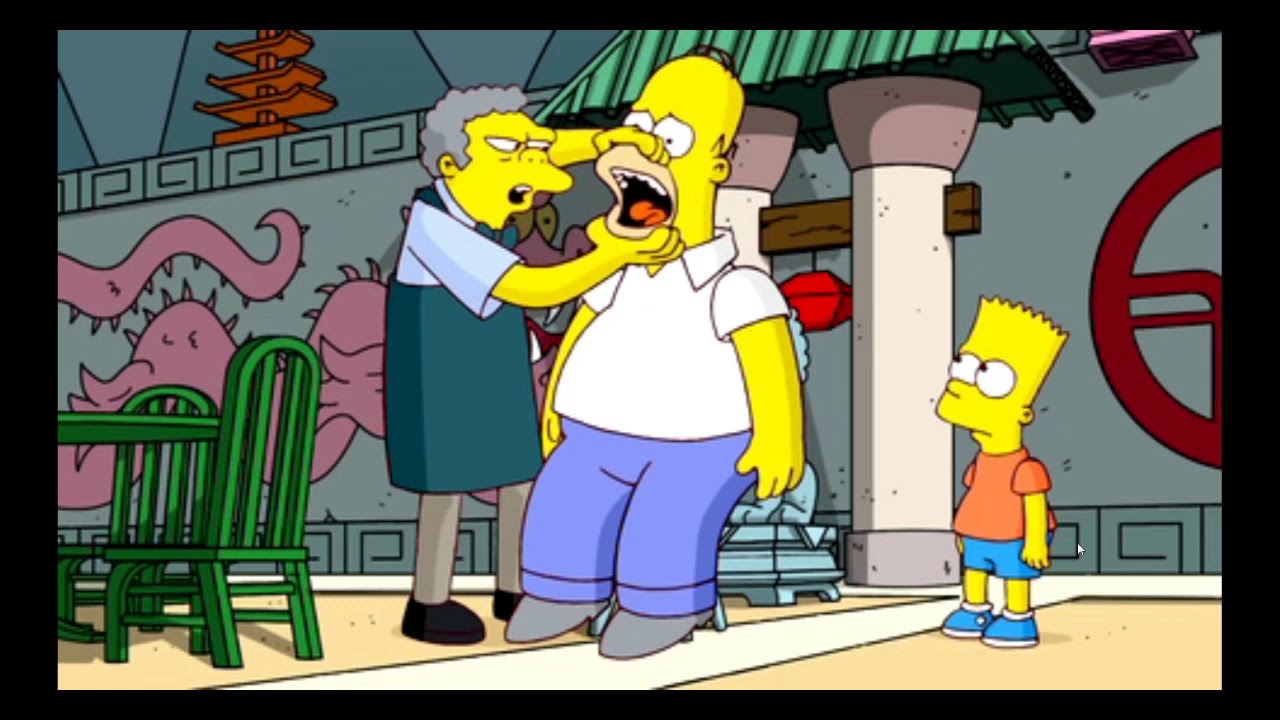 All You can Scarf down | The Simpsons Game | Episode 3 - YouTube