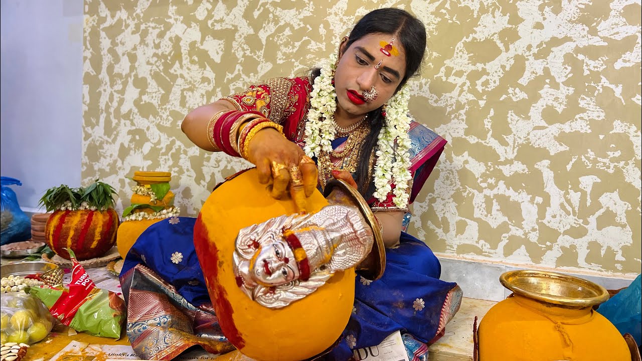 How To Prepare Bonam by Bonam Rakesh Anna | Rakesh Bonam Making Full ...