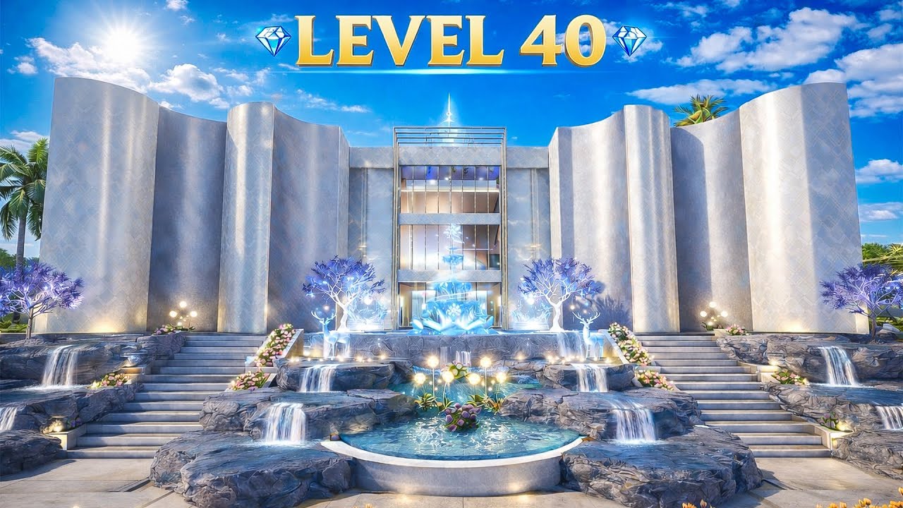 PUBG Home Design Level 40 | Ultra Modern Luxury House Tour | Best Build ...