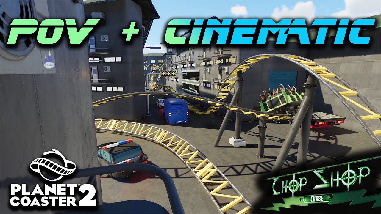 Chop Shop Chase POV & Cinematic | Planet Coaster 2 - YouTube
