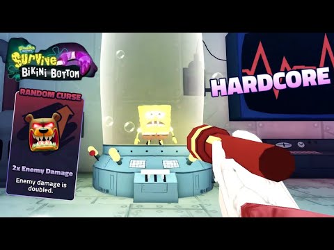 SURVIVE BIKINI BOTTOM: HARDCORE DOUBLE DAMAGE - Full Walkthrough 99 Nights [Roblox]