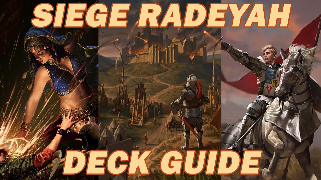 [Gwent] NR Pincer Maneuver Siege Radeyah Deck Guide - If You Get Bored ...