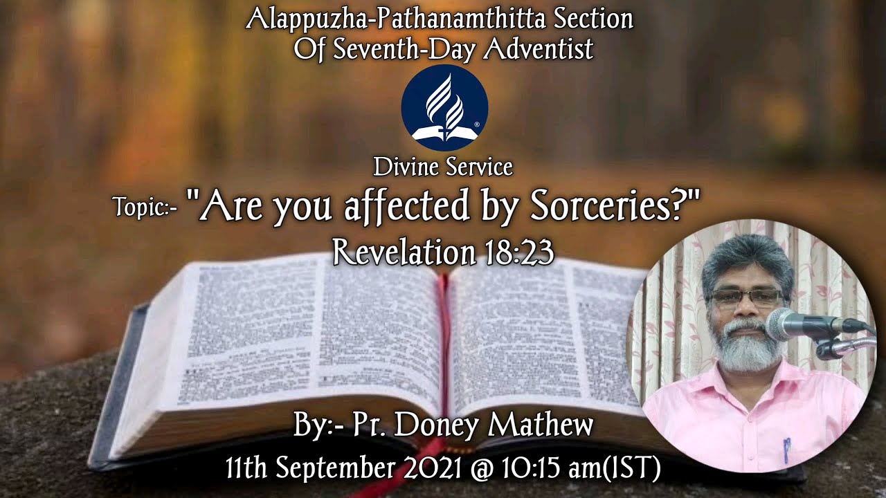 Divine Service/"Are you Affected by Sorceries"/ Pr. Doney Mathew/ 11th ...
