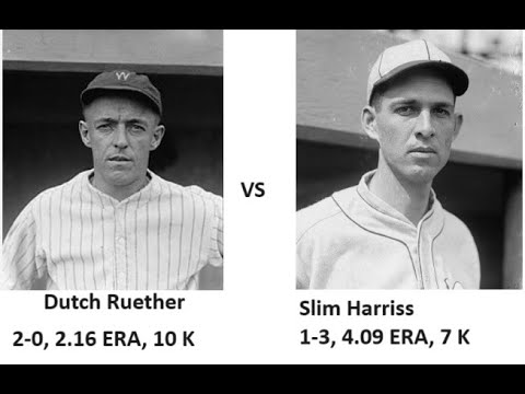 1927 Yankees (Game 14) Babe Ruth, Dutch Ruether dominate Red Sox ...