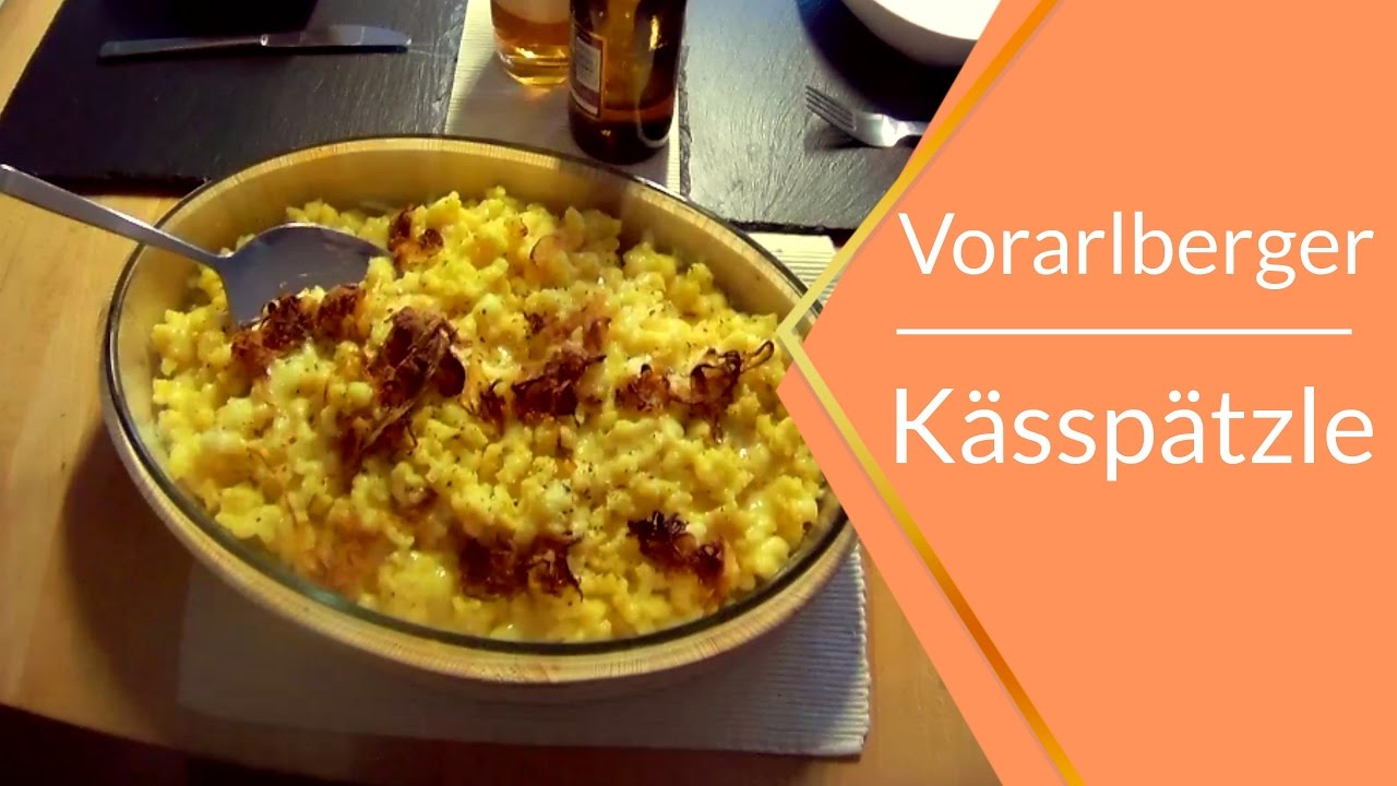 Vorarlberger Kässpätzle Käsknöpfle Youtube