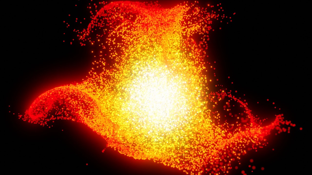 Test Fire Particle Simulation - YouTube