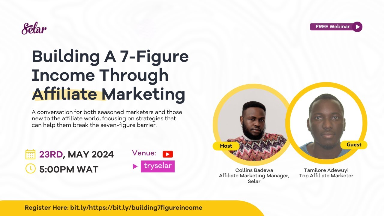 Building a 7-figure income through Affiliate Marketing - YouTube