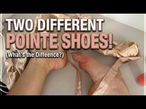 Two Pairs of Pointe Shoes: Fit, Feel & Stand Comparison