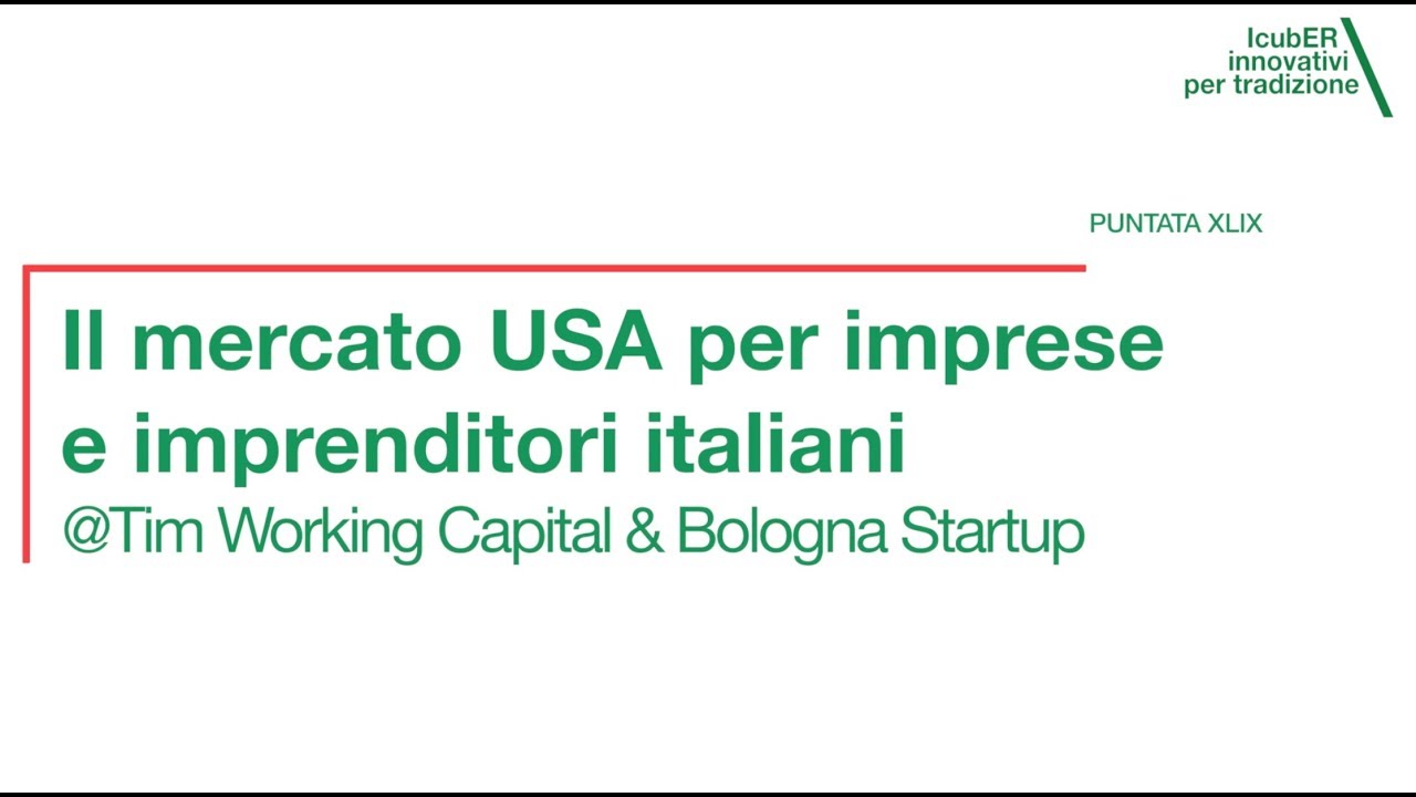 Teaser Pta 49- St2: Il mercato USA per imprese e imprenditori italiani ...