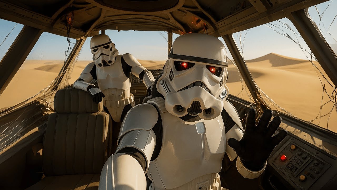 Stormtroopers VLOG || Finally Escaped Tatooine with TK-42 Greg ! - YouTube
