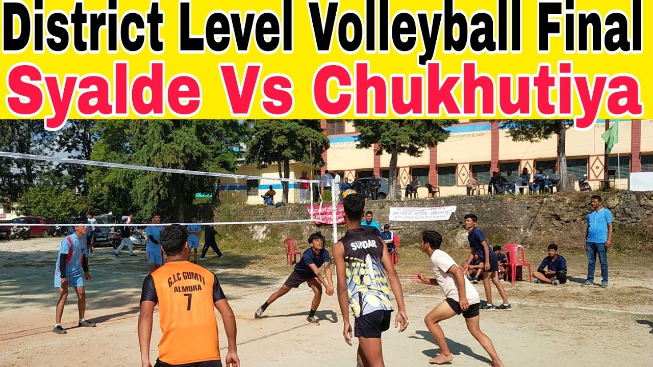 Boys Volleyball Final Match 🏆|| Syalde VS Chukhutiya || District Level ...
