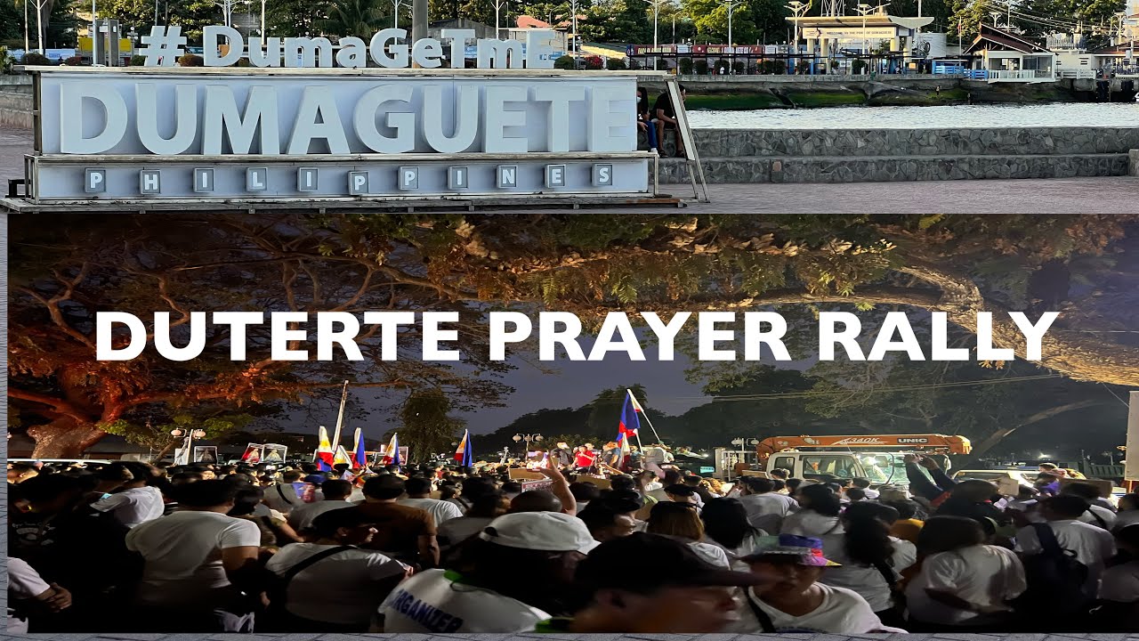Duterte Prayer Rally - Dumaguete City - YouTube