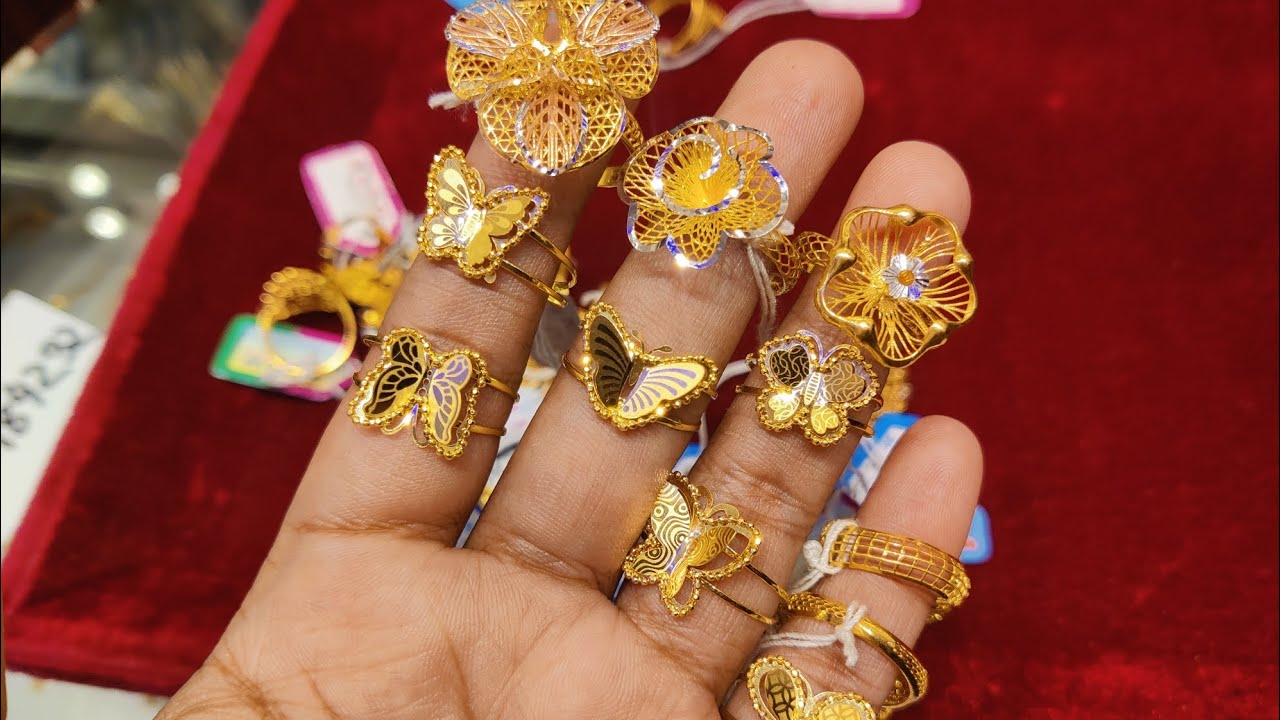 2 আনা সোনার ফিঙ্গার রিং তুষার গোল্ড এন্ড ডায়মন্ড জুয়েলার্স/gold ...