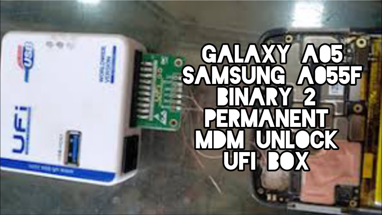 Samsung A055F B2 Permanent Unlock - YouTube