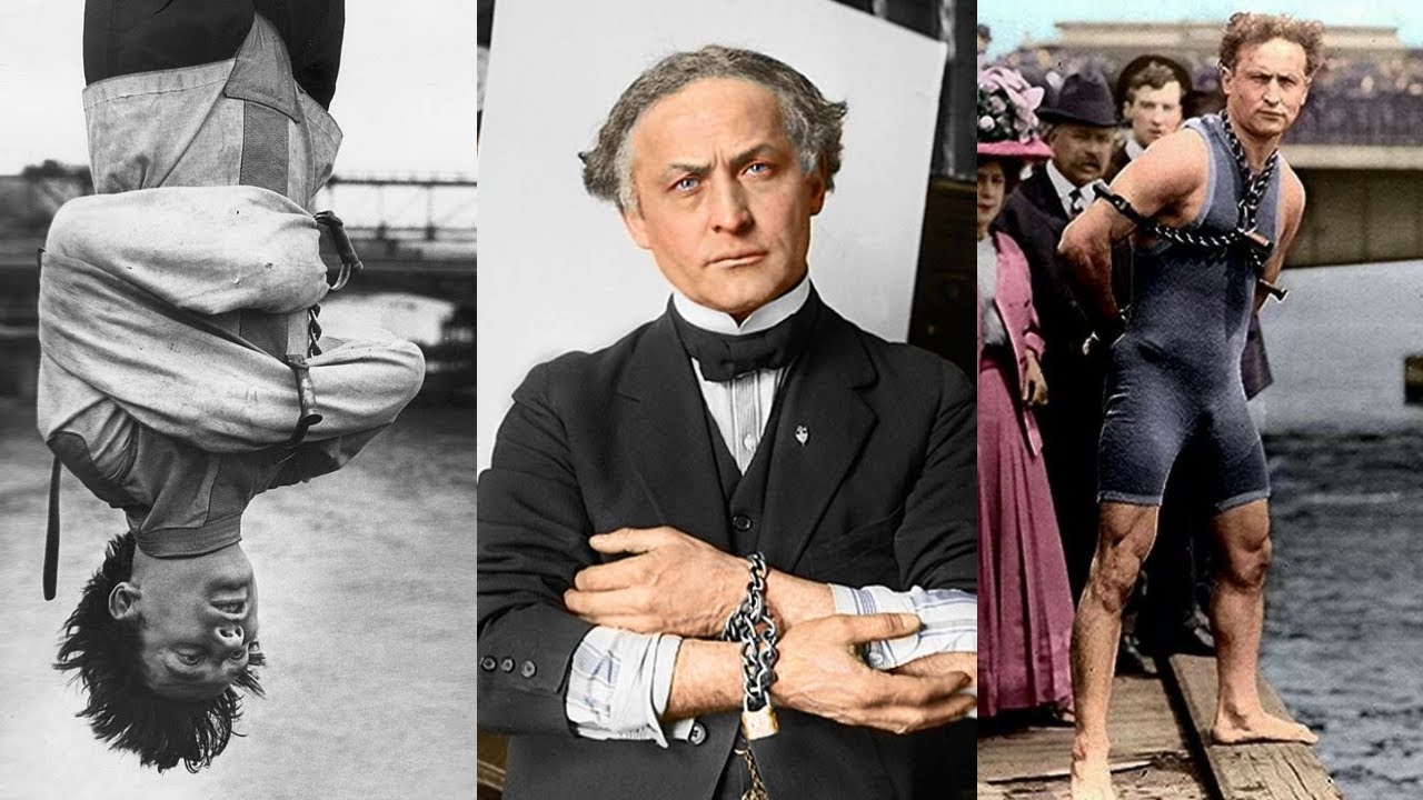 HARRY HOUDINI [Father OF MAGIC] Amazing Facts. TOP-9 - YouTube