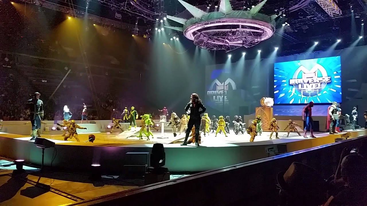 Marvel Universe Live Tour 2014 Clip 5 - YouTube